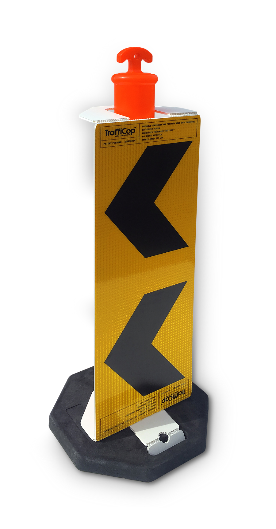 TraffiCop Chevron Delineator - TranEx TraffiCop Chevron Delineator - TranEx