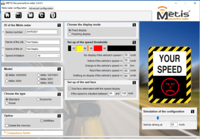 Speed Radar Sign – RadarX 500 – TranEx road safety and traffic control